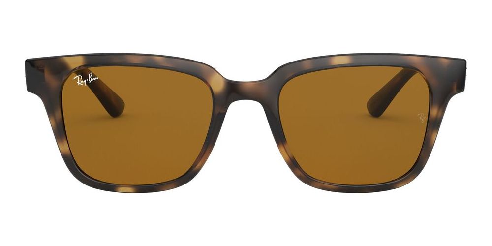 Ray-Ban RB 4323 unisex Havana Squared Sunglasses – Otticanet