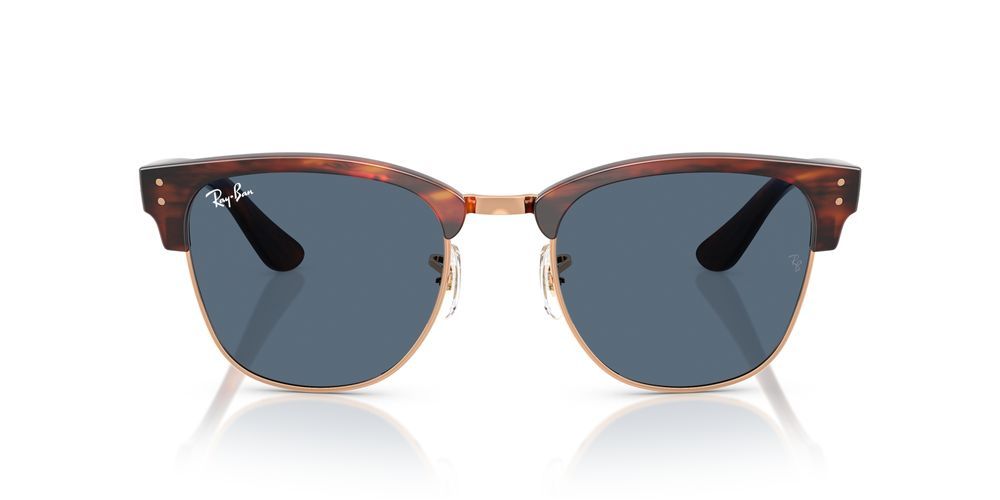 Ray-Ban CLUBMASTER REVERSE RB R0504S unisex Havana Squared Sunglasses ...