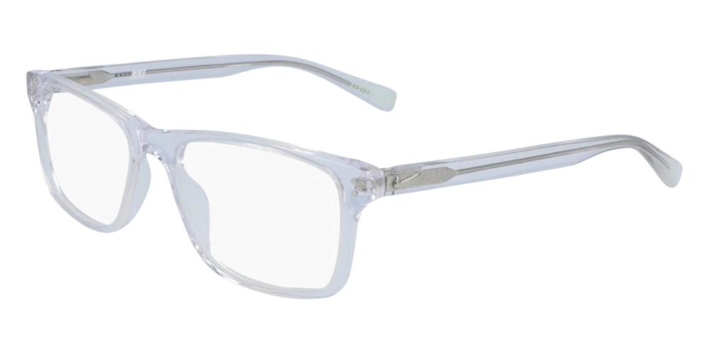 Nike 7246 Men Transparent Rectangle Eyeglasses – Otticanet