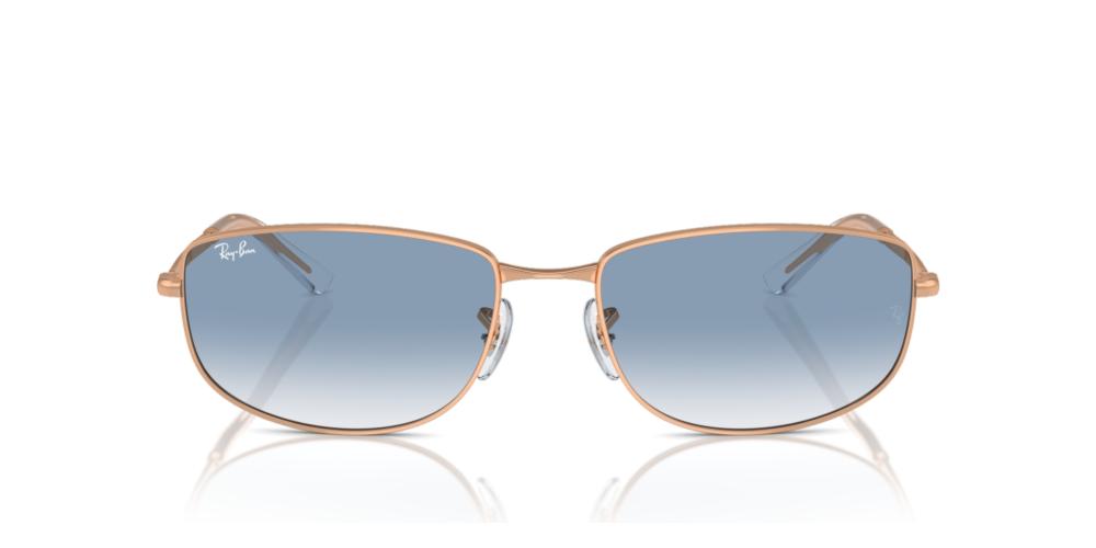 Ray-Ban RB 3732 unisex Rose gold Geometric Sunglasses – Otticanet