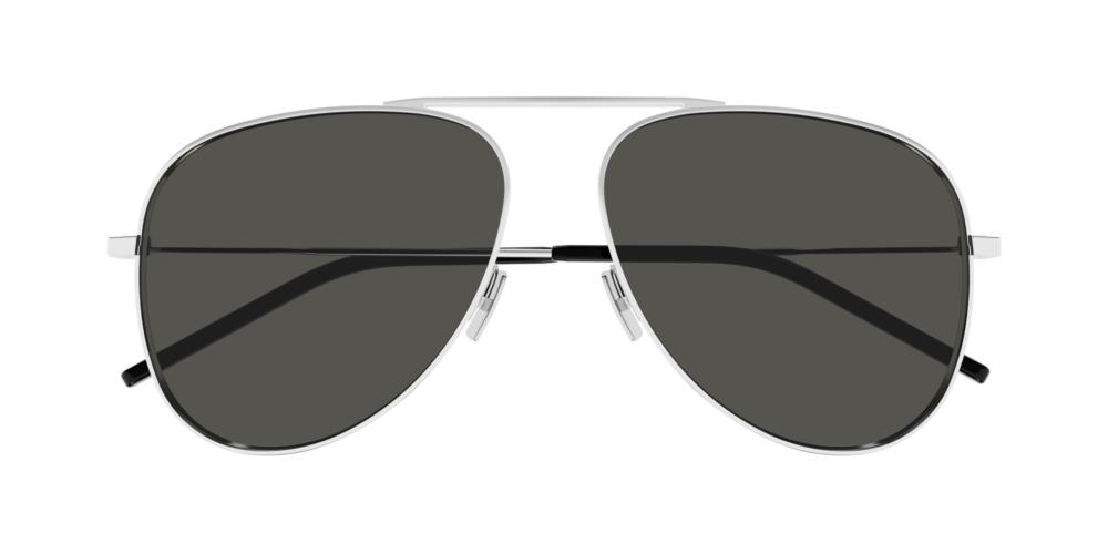 Saint Laurent SL 800 unisex Silver Pilot Sunglasses – Otticanet