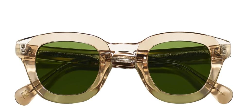 Moscot TELENA SUN unisex Yellow Geometric Sunglasses – Otticanet